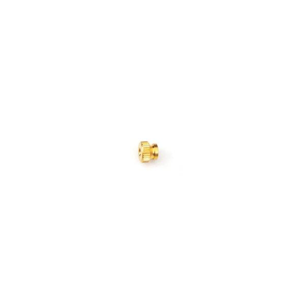 V.Bach (ヴィンセント・バック) 純正 ストッパーネジAB190 / 180 シリーズの3番管用ストッパーネジ。金メッキ仕上げ（ゴールドプレート / GP）の楽器にご利用頂けます。また、銀メッキ仕上げの楽器へのワンポイントのアクセント...