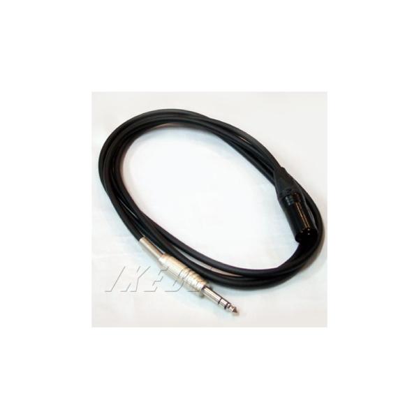 ■端子：TRS（オス）-XLR（オス）■ケーブル長：2.0m ※インターフェイスからパワードスピーカーなどへの接続へイケベカテゴリ_レコーディング_ケーブル・変換プラグ_ラインケーブル_CANARE_新品SW_CANARE_新品ケーブル カ...