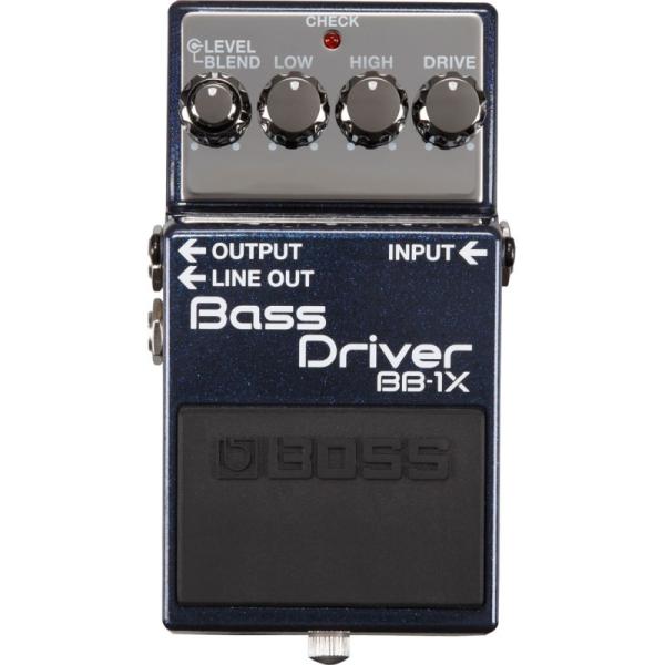 Bass DriverBB-1X Bass Driverはベースのサウンドに図太い芯を与えるプレミアム・コンパクト・ペダルです。 このBB-1X は他の一般的なベース用ペダルとは一線を画します。単なるエフェクターではなく、プリアンプのよう ...