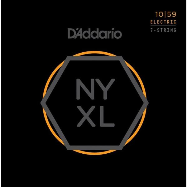 【NYXLシリーズ、7弦ギター用弦】D’Addario NYXL Nickel Wound Electric Guitar StringsD'Addarioから、新素材の新しいエレキギター弦、NY XLシリーズが発売。従来の製品よりも強度が...
