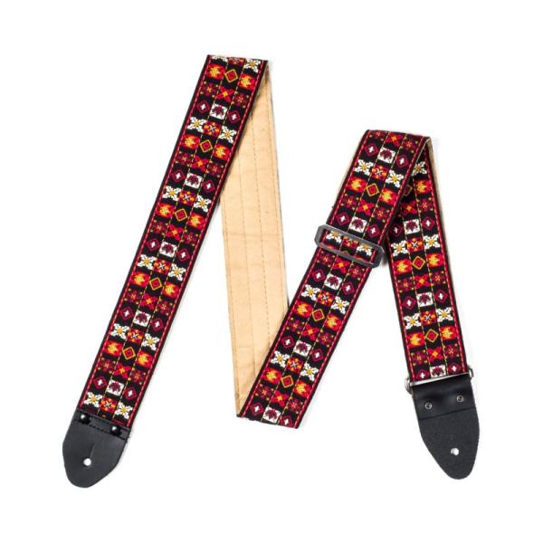 Jimi Hendrixの名を冠したストラップが登場！！こちらのJH01は1969年に開催されたWoodstock FestivalにてJimi Hendrixが使用していたストラップを再現したモデル！表地にはジャガード生地を使用し、裏地に...