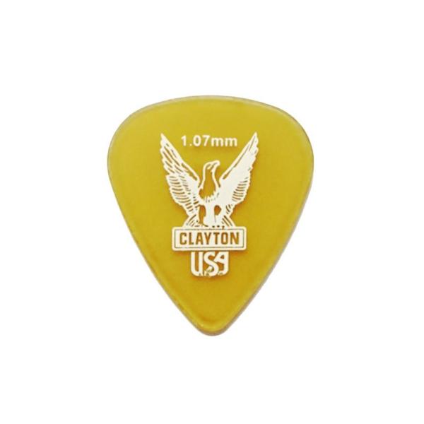 ULTEM GOLD は、ピック素材として理想的であるべっ甲に近い感触とクリーンでレスポンスの早い音色を最新の技術で再現した素材を使用しています。爪の感触に一番近いピックとしても有名です。■シェイプ：Standard (スタンダード/一般的...