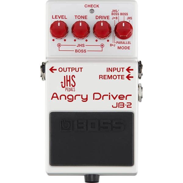 エフェクト・ブランドの雄JHS PEDALSとの共同開発によって誕生したドライブ・ペダルAngry Driver JB-2は、2017年のコンパクトエフェクター40周年を機に登場する、米国JHS PEDALSとBOSSが共同開発したコラボレ...