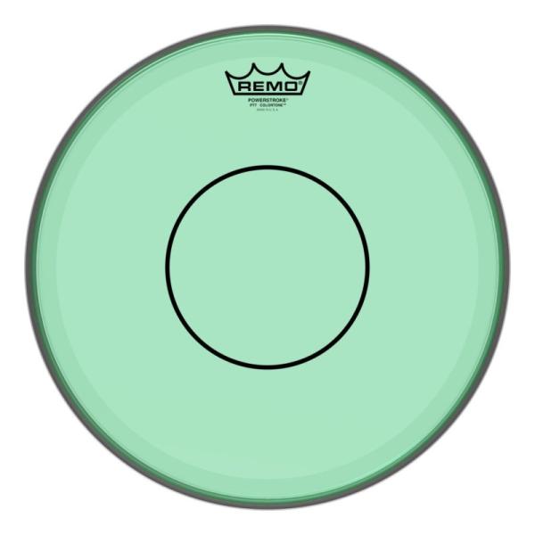 REMO COLORTONE 〜YOUR SOUND IN COLOR〜【P7-314 #GN [Powerstroke 77 Clear Colortone 14 / Green] パワーストローク・77・クリア・カラートーン・14インチ...