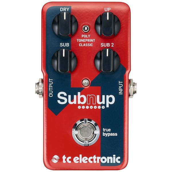 Sub ‘N’ Up Octaver（サブンナップ・オクターバー）はTCの高度なピッチ検出アルゴリズムをベースに開発された次世代オクターブ・プロセッシング・ペダルです。ドライ・ミックスレベル、オクターブ上、1オクターブ下、2オクターブ下のブ...