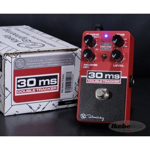 ハンドメイドエフェクターブランドの雄、Keeley Electronicsが贈る、スタジオレコーディングで得られるような広がりのある分厚いサウンドを作り出すエフェクター、「30ms Double Tracker」が登場です！黄金の80s系ダ...