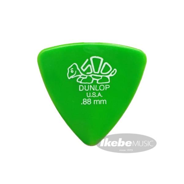 Delrin 500 Triangle Picks 411Bありそうで無かった！実は意外と少ないピック界の定番素材であるデルリン素材のトライアングル型、満を持してDunlopから登場しました！最新のハードプラスティックで作られており、その独...