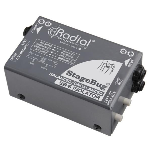 本機は2チャンネルのパッシブ・アイソレーターです。バランスとアンバランスどちらの信号にも対応し、ハムやバズ・ノイズを除去します。楽器や民生機でもプロオーディオのライン・レベル機器と同様に使用できます。2チャンネルなので、ステレオで組んたラッ...