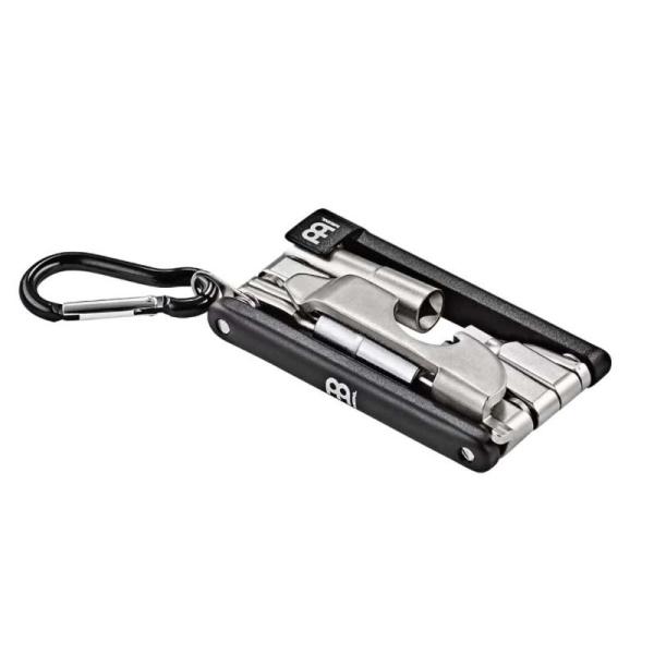 Meinl Drum Tech Multi Toolは、ドラムキー、マイナスドライバー、プラスドライバー、ソケットレンチ、六角ドライバー（2、2.5、3、4、5 mm）、栓抜きなど、ドラマーやドラムテックが必要とする必需品をカバーしています...