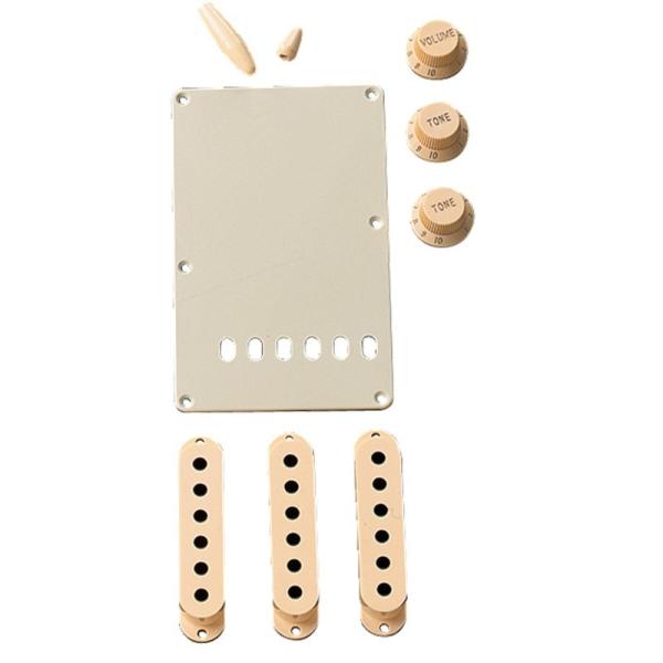 STRATOCASTER(R) ACCESSORY KITS (AGED WHITE) (#0991368000)Stratocaster(R)アクセサリーキットを使って、あなたのStratocaster(R)のルックスを簡単かつお手頃に変...