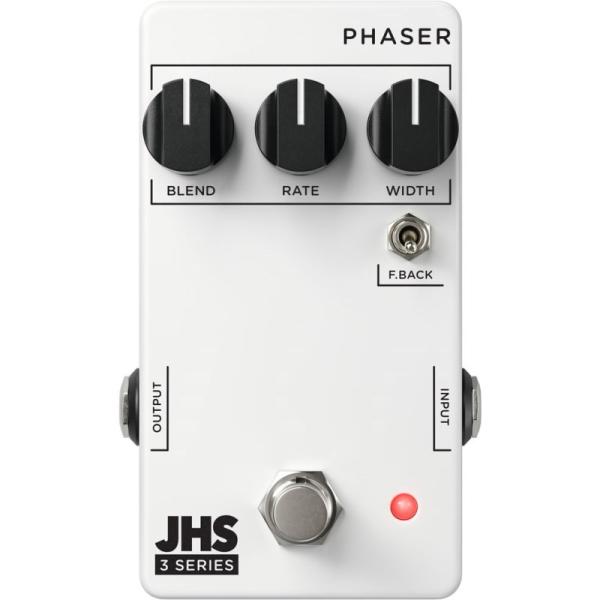 3 Series Phaserは、1970年代のクラシックなフェイザー回路にインスパイアされた、多機能で使いやすい6ステージのフェイザーペダルです。期待通りのスタンダードなフェイズトーンを備えていますが、独自のブレンドコントロールとフィード...