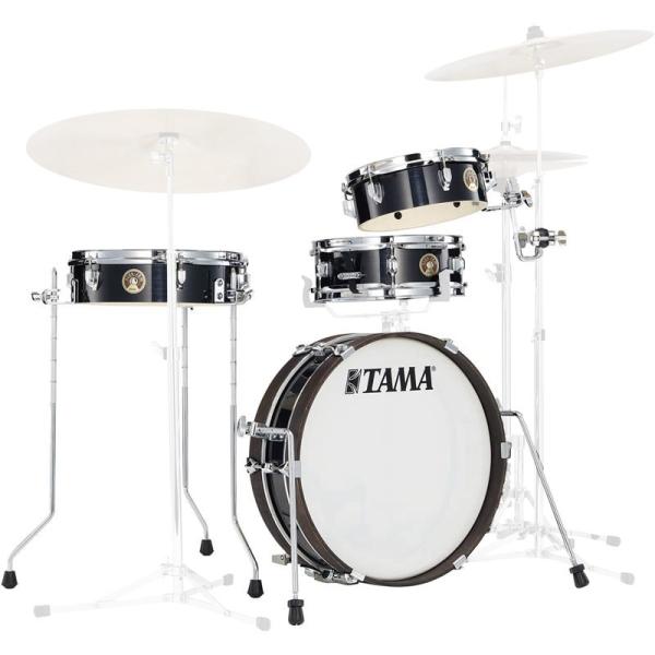 Club-JAM Pancake Kit - 18 Bass Drum Compact &amp; Portable Drum Kit※本商品はシェルキットのみでの販売となります。タムアタッチメントを除き、画像のスタンドやシンバルなどは商品...