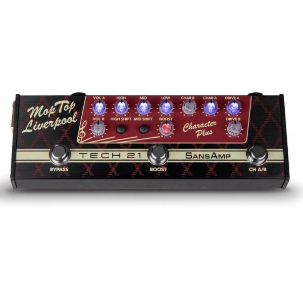 Vox + Rangemaster Booster-style「ボヘミアン」ロックを経由のブリティッシュ・インベイジョンサウンドを再現。Range of Settings with CHAR A: Below 12 o’clock serv...