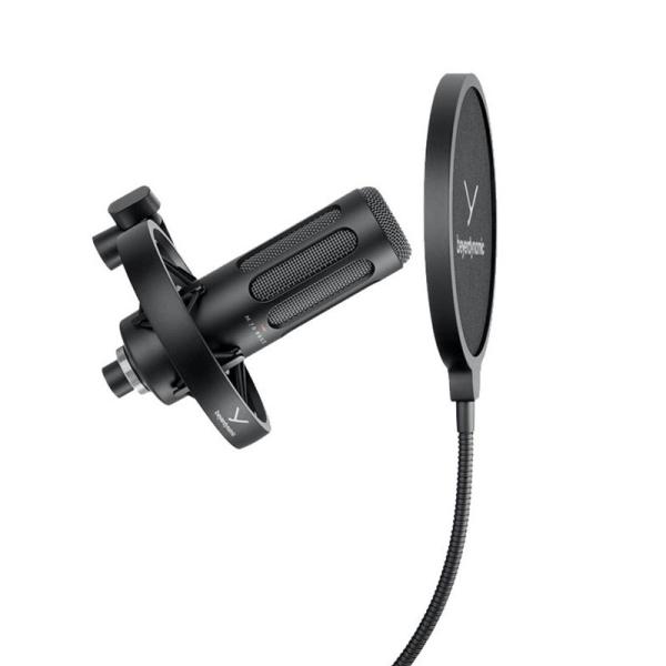 ★ストリーミングやポッドキャスティングに最適なダイナミック型放送用マイク（単一指向性）・ストリーマー、ポッドキャスター、ユーチューバーに最適・主張の強い、スピーチに最適化されたサウンド・厳しい音響環境にも対応・ポップ音を最適に減衰・ショック...