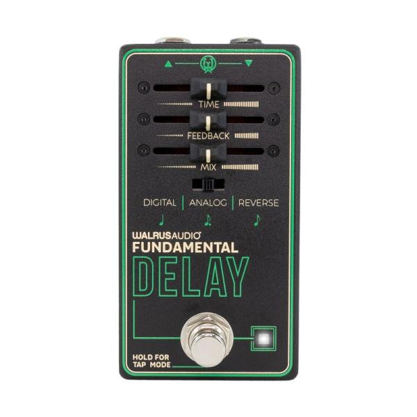 WALRUS AUDIO Fundamental SeriesFundamentalシリーズはプロフェッショナルプレイヤーの求めるサウンドクオリティを満たしながらも、3つのスライダーとモード切り替え用3-wayスイッチを装備し、ペダル初心者...