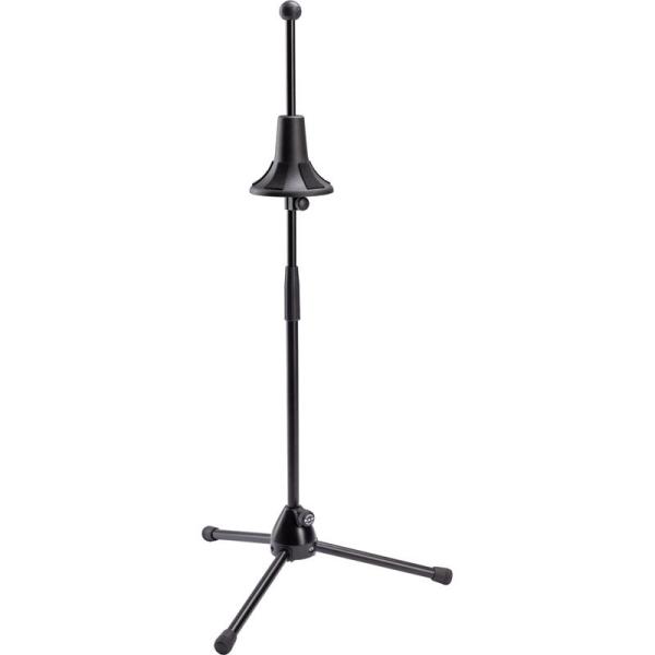 K&amp;M (ケーアンドエム) 49/1 Bass trombone standバストロンボーン専用スタンド。重量もあり丈夫で安定性の高いスタンドです。通常のトロンボーンスタンドでは、不安定でぐらついてしまう2ローターの楽器でも、これで...