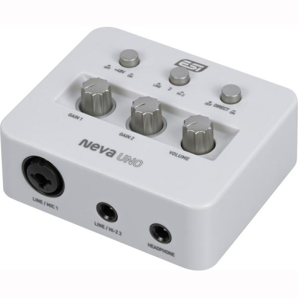 ★軽量・コンパクトな 24-bit / 192kHz USB-C 3.1 オーディオインターフェース★ドイツ ESI 社の「Neva Uno」は、これから音楽制作や音声編集などを始める方に最適なオーディオインターフェースです。非常にコンパク...