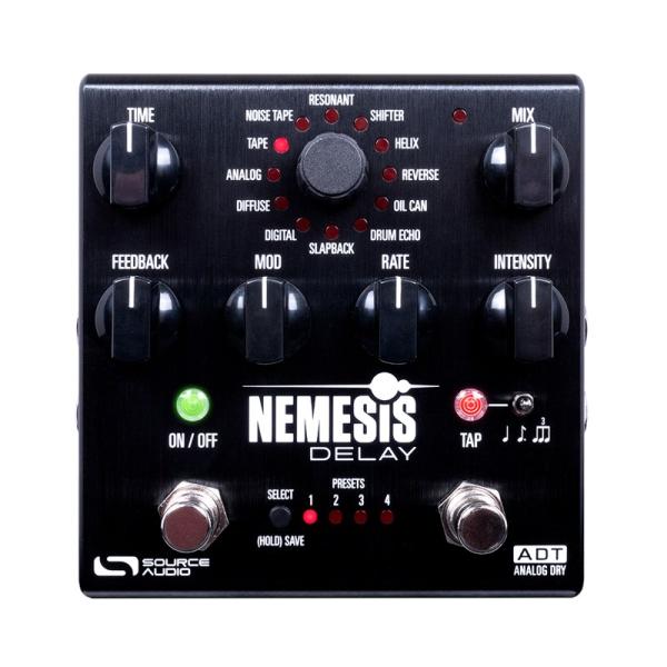 NEMESIS DELAY ADT は、SOURCE AUDIO のベストセラー・ディレイペダル NEMESIS DELAY のアップデート・バージョンです。「ADT」の由来となった アナログ・ドライ・スルー 信号パスを新たに実装したほか、...