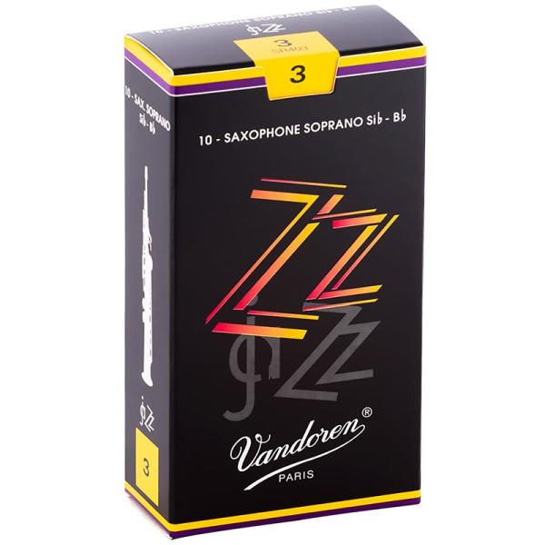 //バンドレン ソプラノサックス用リード ZZ//バンドレンの中でも柔らかめのリードです。リード全体が柔軟に振動し、吹き易い上に、程よく芯があるので音がしっかりしてます。ジャズ向きに作られたリードですが、柔軟なリードなので様々なジャンルの方...