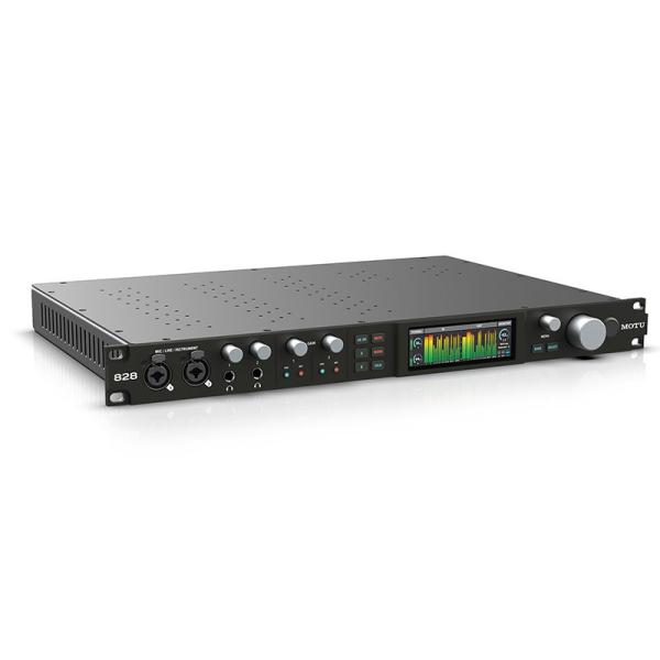 ESS SABRE 32 DAC、3.9インチRGBディスプレイ搭載、28in 32out USB3オーディオインターフェイス●MOTU 828の主な特徴・ミキシング、エフェクトを内部処理するDSPを携えた次世代28 x 32 USB3オー...