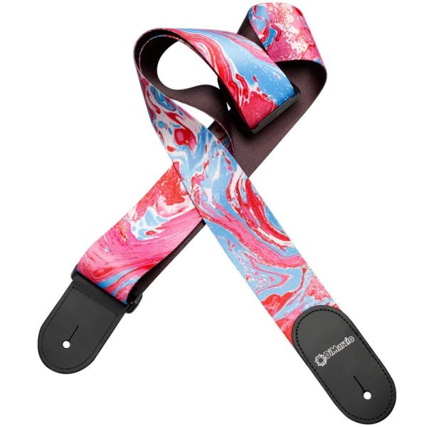 スティーヴ・ヴァイは、20年以上にわたりディマジオのクリップロック・ストラップを愛用しているアーティストです。そんな彼のためにデザインされたシグネチュア・クリップロックのデザインを、スタンダード・ストラップに落とし込みました。Univers...