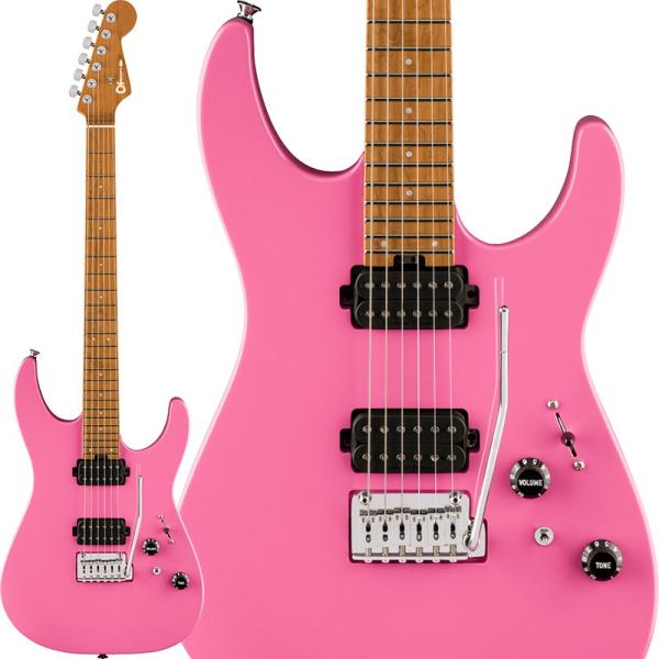 Charvel Pro-Mod Seriesこれまでにないようなサウンドを求めるプログレッシブギタリストのために作られた、新しいPro-Mod DK24 HH 2PT CMは、現代的なハイパフォーマンス性能を備えています。ステージで視線を独...