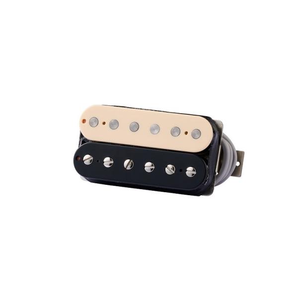490Tの高出力バージョンであるギブソンの498T humbuckerは、アルニコ5マグネットのよりパワフルなレスポンスと各コイルに追加されたバランス巻線が組み合わされており、ピックアップのアッパーミッドレンジ周波数が強調され、クランチとサ...