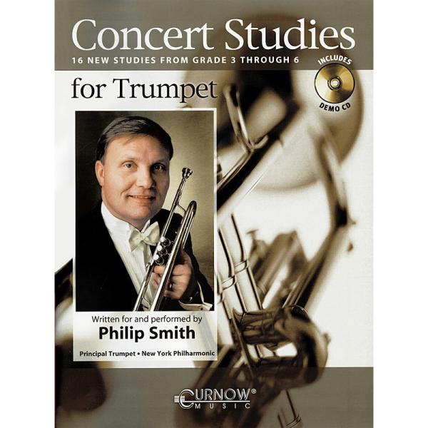 スミス / SMITH， Philipトランペットのための演奏会用練習曲集 (グレード3-6) (CD付) Concert Studies for Trumpet: Grade 3-6(+CD)(GYW00109933)収載曲・Antare...