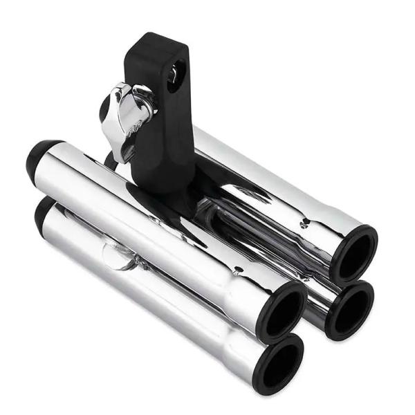 このDWマウント・スティック・ホルダーは、クランプとウィング・ナットを使用して、フロアタムの脚やブーム・アームなど、直径1/2 または10.5mmのあらゆるロッドに固定でき、プレイ中にスティックが折れた場合でも、すぐに新しいスティックを取り...