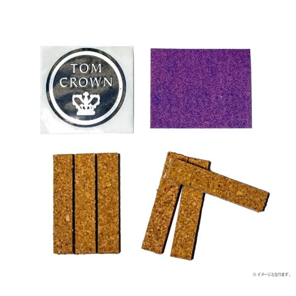 Tom Crown (トムクラウン) TKIT トランペット ミュート用コルク交換キットミュート用メーカー純正コルク交換キット。厚さの異なるコルクと紙ヤスリの組み合わせで、理想的なセッティングに調整する事が可能です。■ミュート用コルク交換キ...