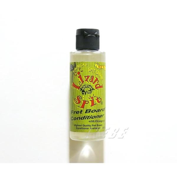 フレット・コンディショナー Lizard Spit Fretboard Conditionerはエボニーやローズウッド、パーフェローなど非塗装指板用オレンジオイルです。  効能：＊ホコリや手垢などを素早く除去＊指板に潤いを与え、乾燥やひび割...