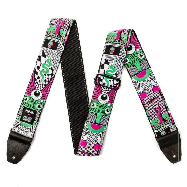 Jim Dunlop I Love Dust Jacquard Straps使用感が快適な、高品質なジャガード生地で作られたこのストラップは、革新的なインパクトのあるデザインで受賞歴もある英国のアーティスト集団I LOVE DUSTとのコラ...