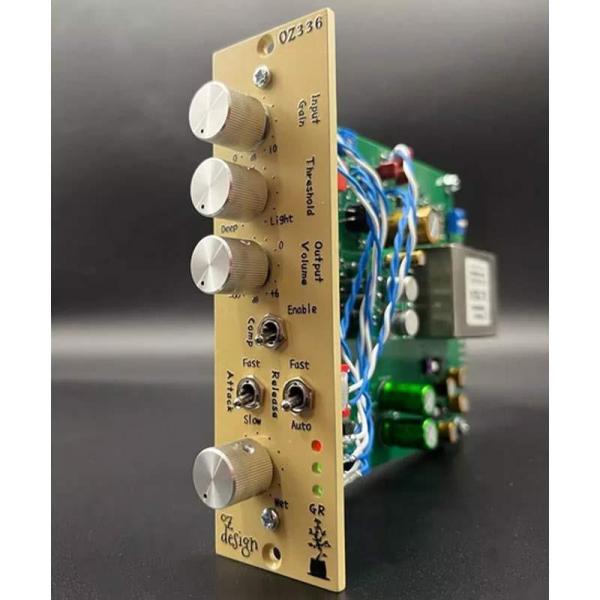 500 module版のOptical Compressor トランスレスバージョンOZ-262やOZ-3360、Platformなどで定評のあるOptical Compressorが500module版となって登場！操作ノブ類は、シンプル...