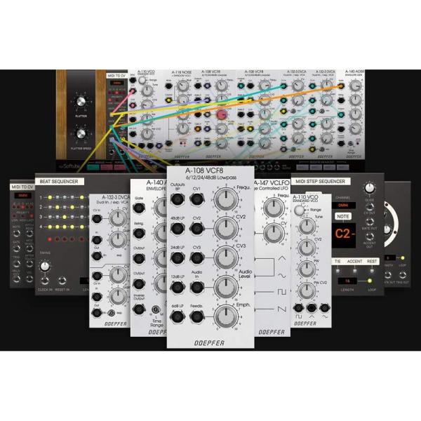 バーチャル・モジュラー・システムのプラットフォーム！BuchlaとMoogが1960年代にモジュラー・シンセサイザーを創り出し、全てはここから始まった。Doepferは1990年代にEurorack規格を広めたことでモジュラーを身近なものに...