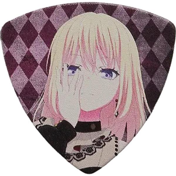 Bang Dream! シリーズより、Ave Mujicaのキャラクターピックが登場！※1枚単位での販売となります。SPA-Doloris（ドロリス/三角 初華）材質：ポリアセタール厚さ：1.0mm形状：トライアングルイケベカテゴリ_楽器ア...