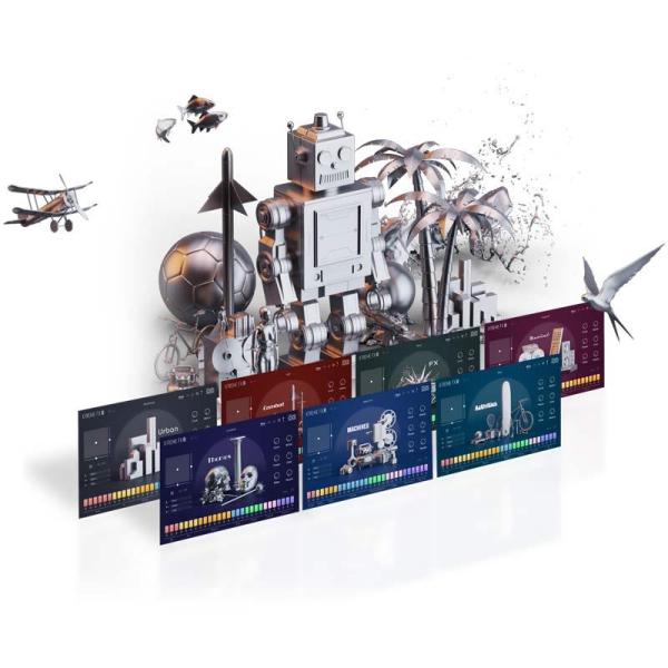 4000超のインスピレーションを引き出す高品位音色＆音源！Xtreme FXが完全再設計によって、さらなる進化を遂げました。包括的な効果音ライブラリーと音源デザイナーのクロスオーバー、4，000以上のサンプル、先進的なサウンドシェイピングツ...