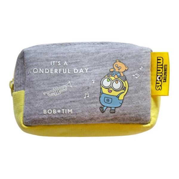 ミニオン Bob+Tim マウスピース用スウェットポーチトランペット用 MTP管楽器のマウスピースを収納するためのポーチです。外装にやわらかなスウェット素材を採用しました。取り外し可能なクッションとポーチの中をキレイに保つ、洗える内袋付き●...