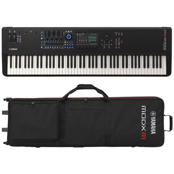 ★持ち運びや保管に最適な純正ソフトケースセット！■セット内容・MODX M8 本体パッケージ・SC-MODX M8 純正ソフトケース最前線で活動するピアニストのために設計された88鍵のMODX M8シンセサイザーは、卓越したサウンド、表現力...