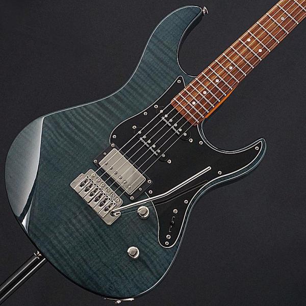 日本が世界に誇る老舗ブランド、YAMAHA。優れた汎用性で人気の高いPacificaのお買い得中古が入荷！こちらは美しいフレイム・メイプル材により装飾されたSSH仕様のPACIFICA612VIIFM。P.U.はSeymour Duncan...