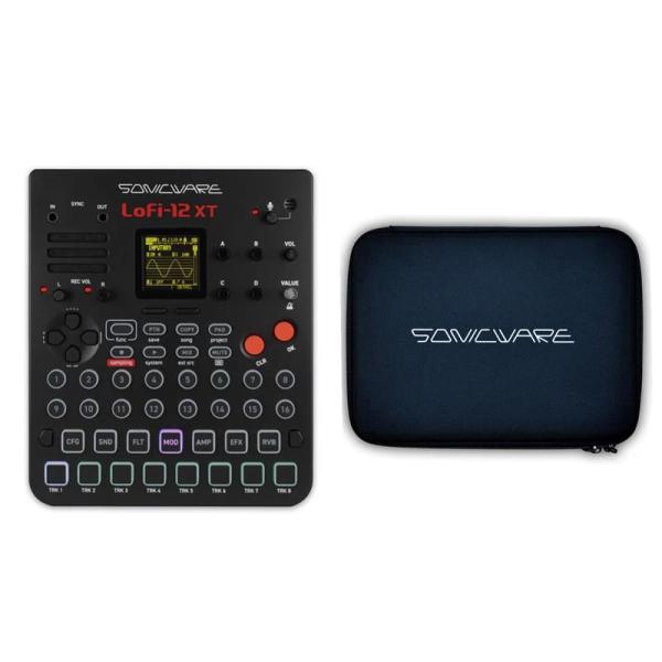 ★持ち運びや保管に最適な純正ケース「CyDrums/Lofi-12 XT/SmplTrek Case」が付いたお買い得セット！※セット特別価格には数に限りがございますので、完売の際はご容赦ください。主要機能１）12/24kHzの初期デジタル...