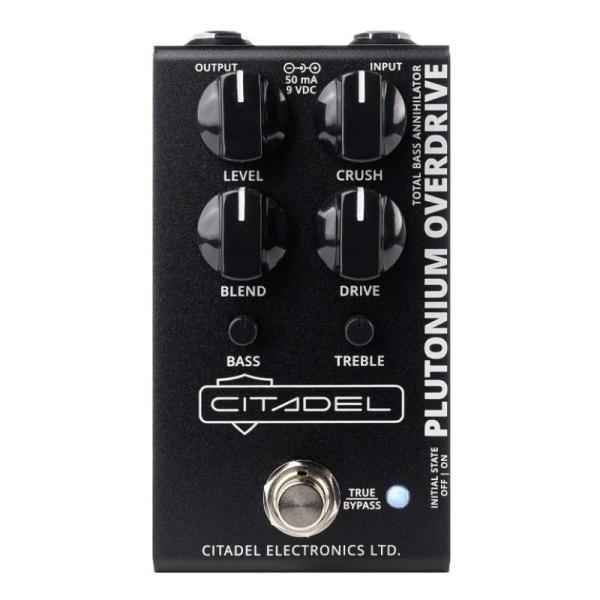 元Marshallのテクニカル・ディレクターと元Darkglass Electronics 最高技術責任者が設立した気鋭ブランド「Citadel Electronics」からベース用オーバードライブが登場！Citadel Electroni...