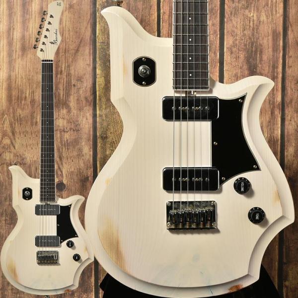 ディバイザー大商談会2025選定品◆進化を続ける「赤松ギタープロジェクト」松くい虫などの被害により倒木したり、伐採を余儀なくされた赤松をギターへと活用する「赤松ギタープロジェクト」。2025年の大商談会では、その原点となったモデルに立ち返り...