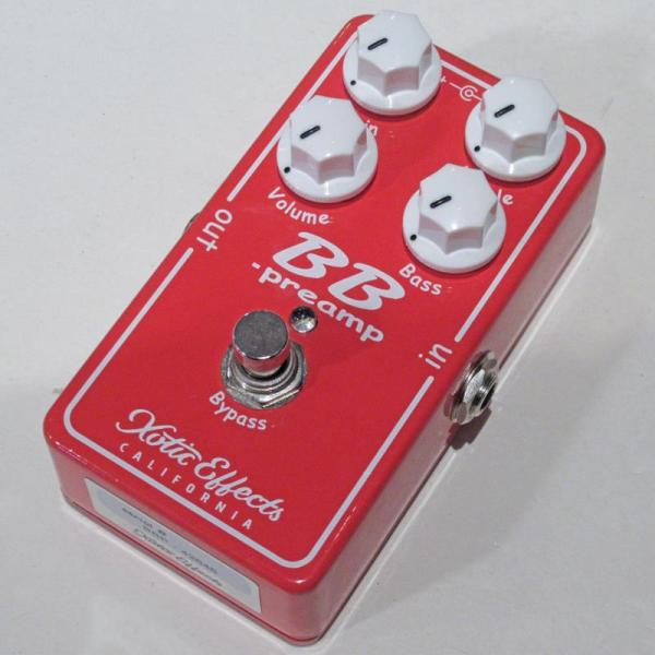 Xoticの万能ドライブペダルが中古入荷!!BB Preampはジャンルに問わず幅広いトーンを出すことが出来ます。+30dBのクリーンブーストから±15dBのアクティブ2バンドEQでワイドレンジなサウンドを作り出すことが出来ます。＜中古品保...