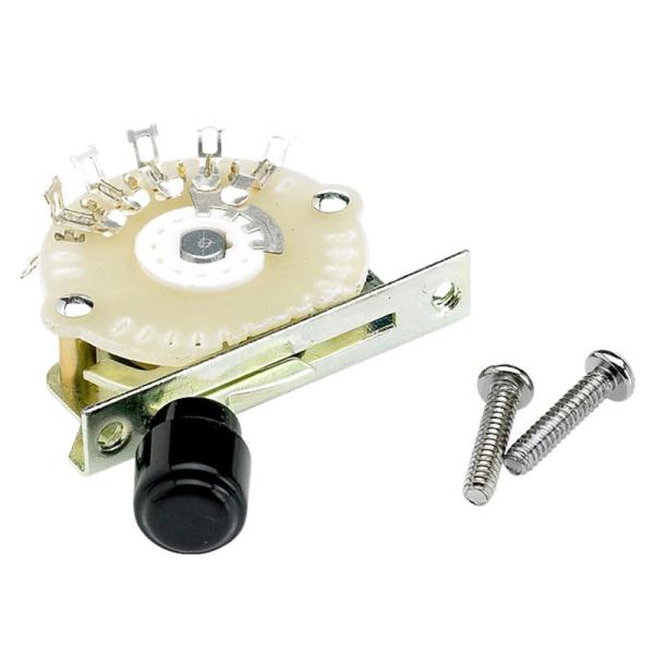 ブレードタイプの4段階ピックアップ・セレクタースイッチは、シリーズからパラレルまで、Telecasterのピックアップワイヤリングを簡単に変更することができるので、出力を上げてより太いトーンを生み出すことができます。・ブレードタイプの4段階...