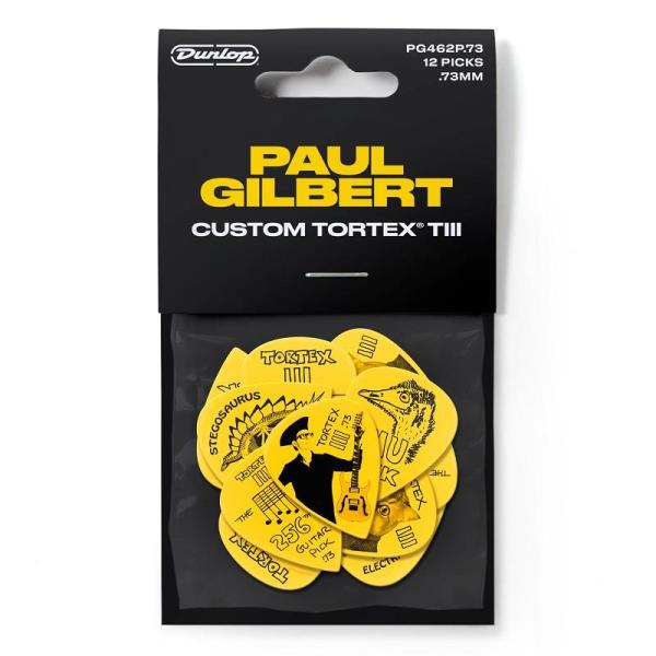 PAUL GILBERT CUSTOM TORTEX(R) TIII PICKは、ハードロック界を代表するギタリストである、Paul Gilbert（ポール・ギルバート）によって、より速く、より激しく、そして最高のトーンでプレイするためにデ...