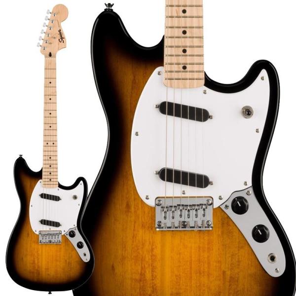 Squier Sonic シリーズSquier Sonic Mustangなら、時間を飛び越えるようなスピードで、どんな音楽でもすぐにギターを始めることができます。象徴的なフェンダースタイル、そして刺激的なトーンをあらゆるプレーヤーにお届け...