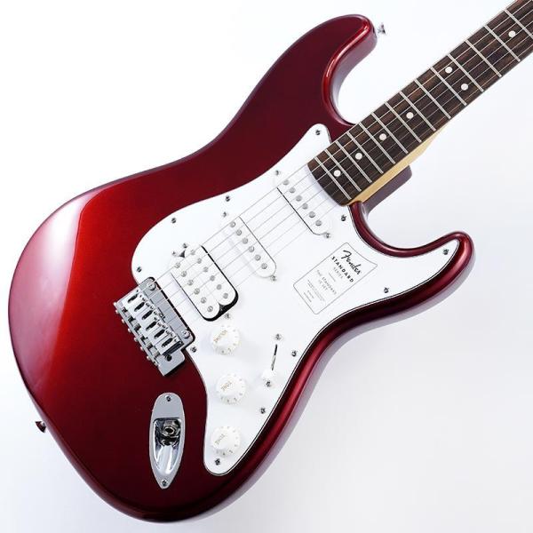 本数限定特価品！！Fender Standard Series1954年に発表されたFender Stratocasterは、人間工学に基づいて設計されたダブルカッタウェイボディ、汎用性の高い3基ピックアップ構成、独創的なバネ式トレモロブリ...