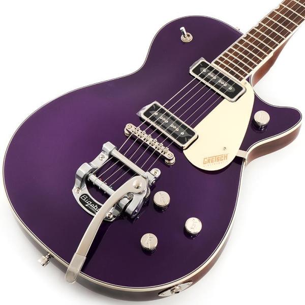 本数限定特価品！！Electromatic Jetは、無駄を一切排除した、完璧でピュア、そしてパワフルなGretschギターです。大胆でダイナミック、そして明瞭なグレッチ本来のサウンド、洗練されたスタイリング、そして快適な演奏性を備えた、ワ...