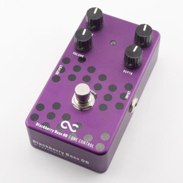 ワンコントロールのベース用オーバードライブペダルが中古で入荷！One Control BJFe Series Blackberry Bass ODは、BJFEオリジナルのBlueberry Bass Overdriveに基づいて制作される、...