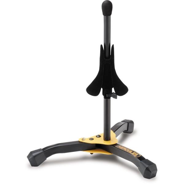 DS510BB TRUMPET STAND W/BAGDS510BBは、トランペット／コルネット用スタンドです。レバーをつまむだけで簡単にペグの高さを調整でき、楽器にフィットさせることができます。また、楽器を傷めることのないベルベット素材の...
